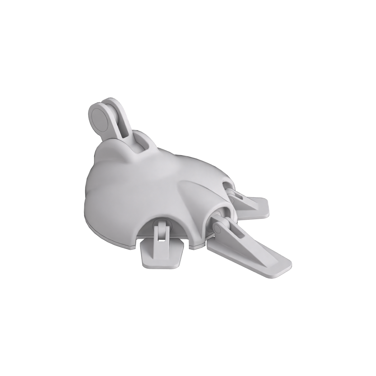 Mech Foot Round 02 on Substance 3D Assets