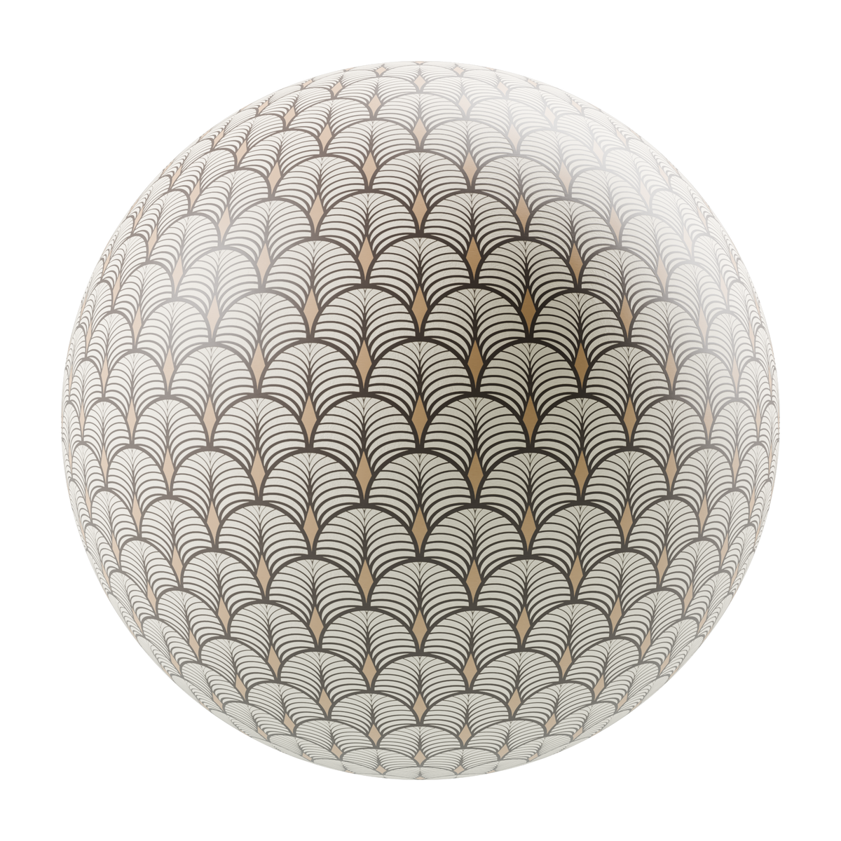 Wallpaper Lotus Pattern on Substance 3D Assets