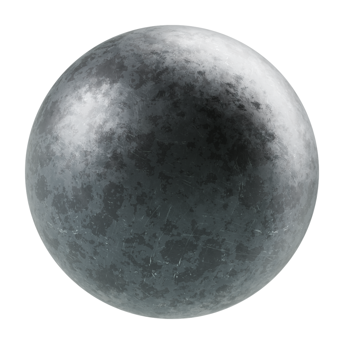 Stylized Grinded Iron on Substance 3D Assets