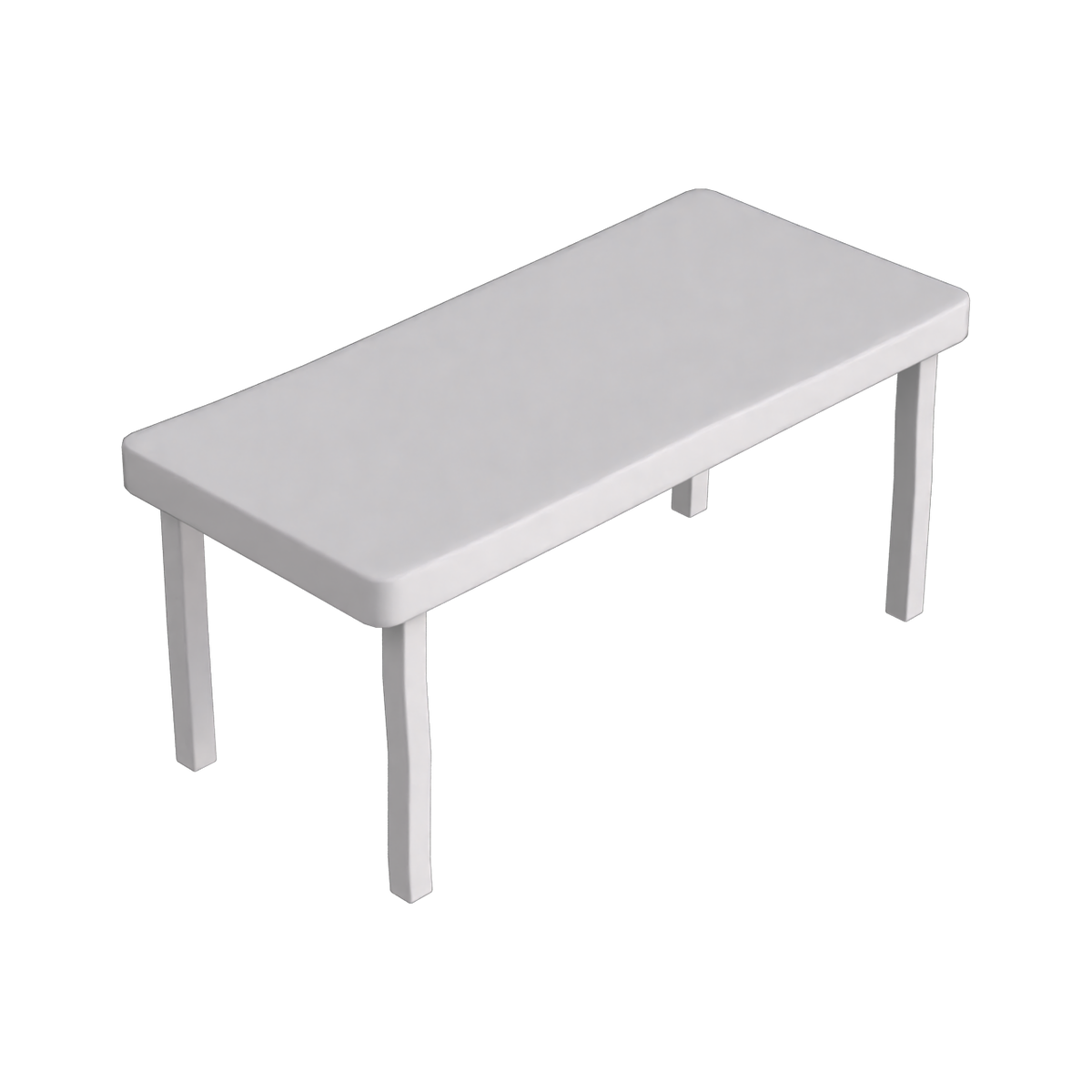 Stylized Rectangular Wooden Table on Substance 3D Assets