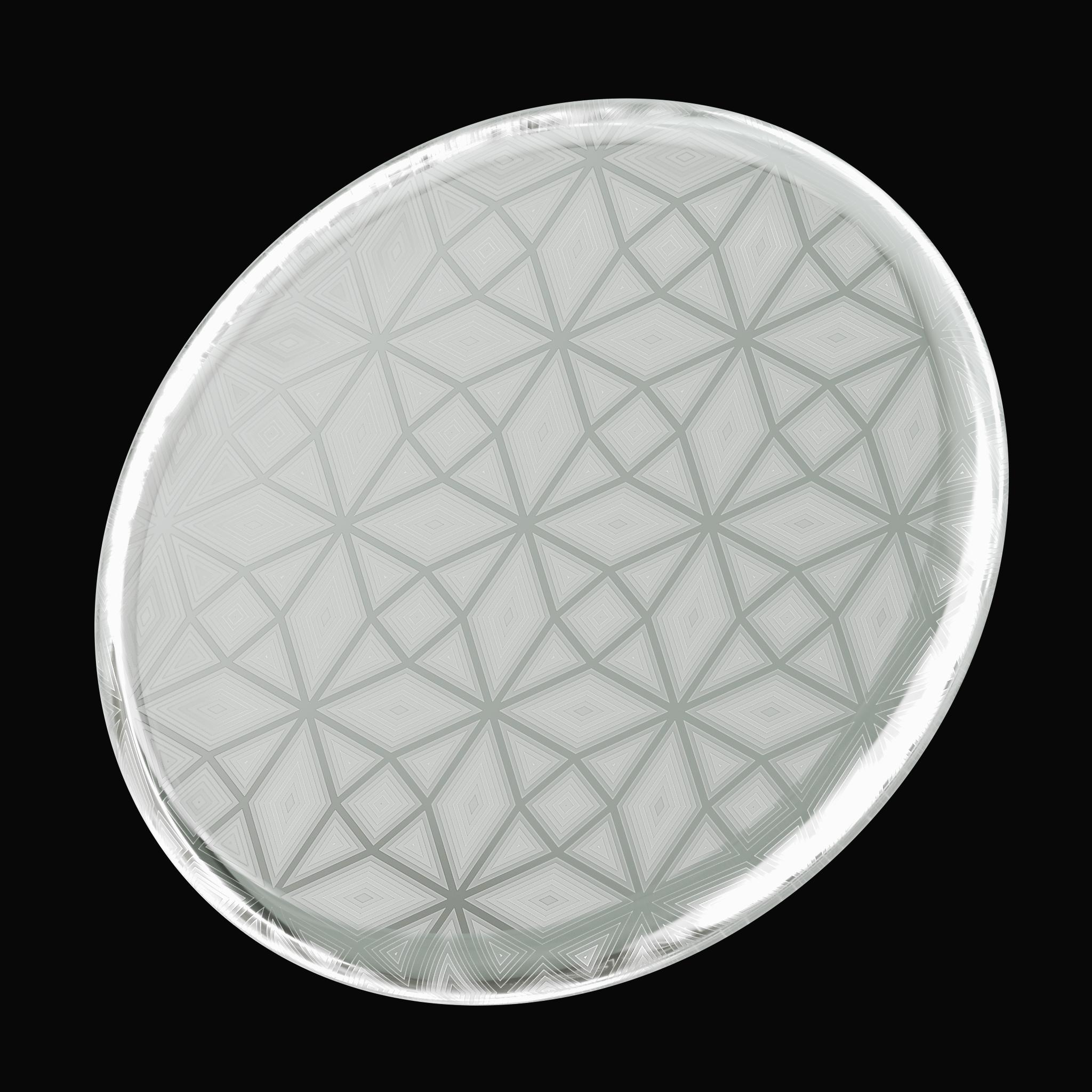 Frosted Glass Faceted Pattern on Substance 3D Assets