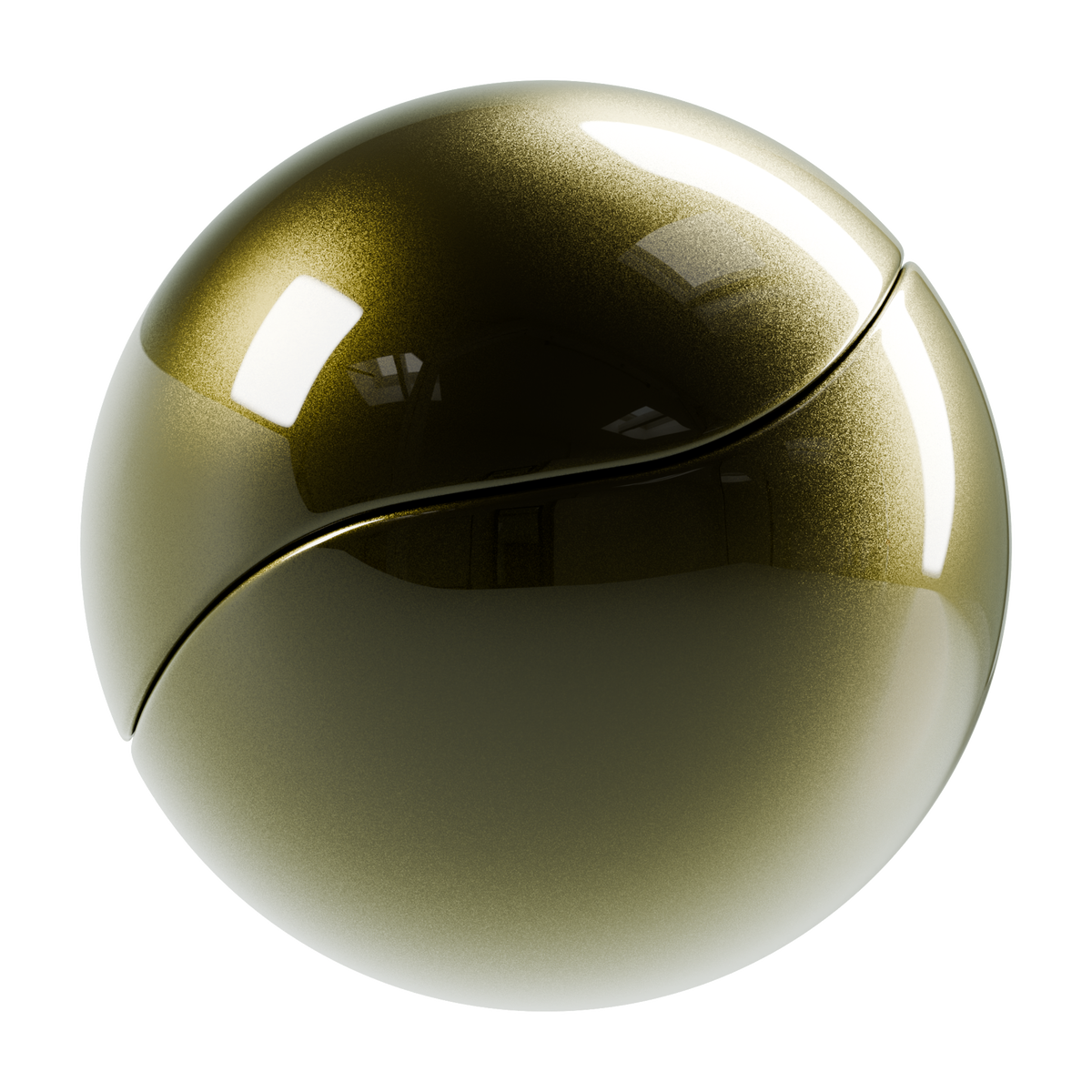 Bronze Olive Metallic Car Paint on Substance 3D Assets