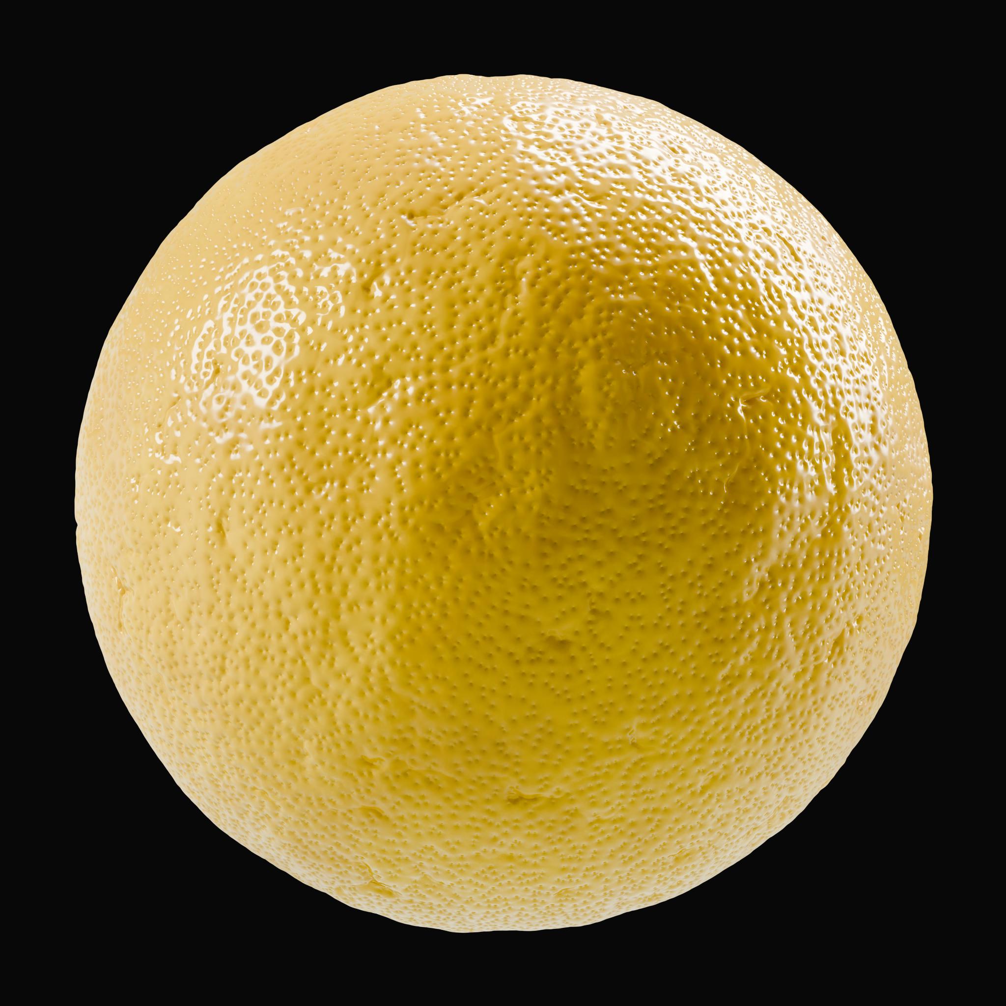 lemon texture pbr