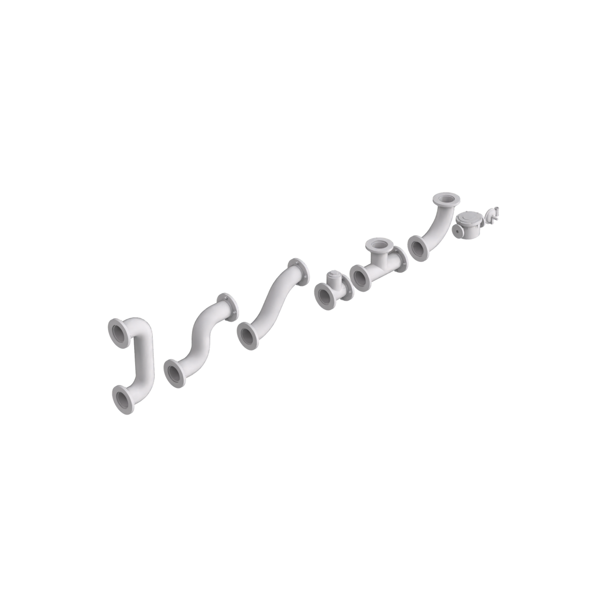 Industrial Pipe Set 04 on Substance 3D Assets