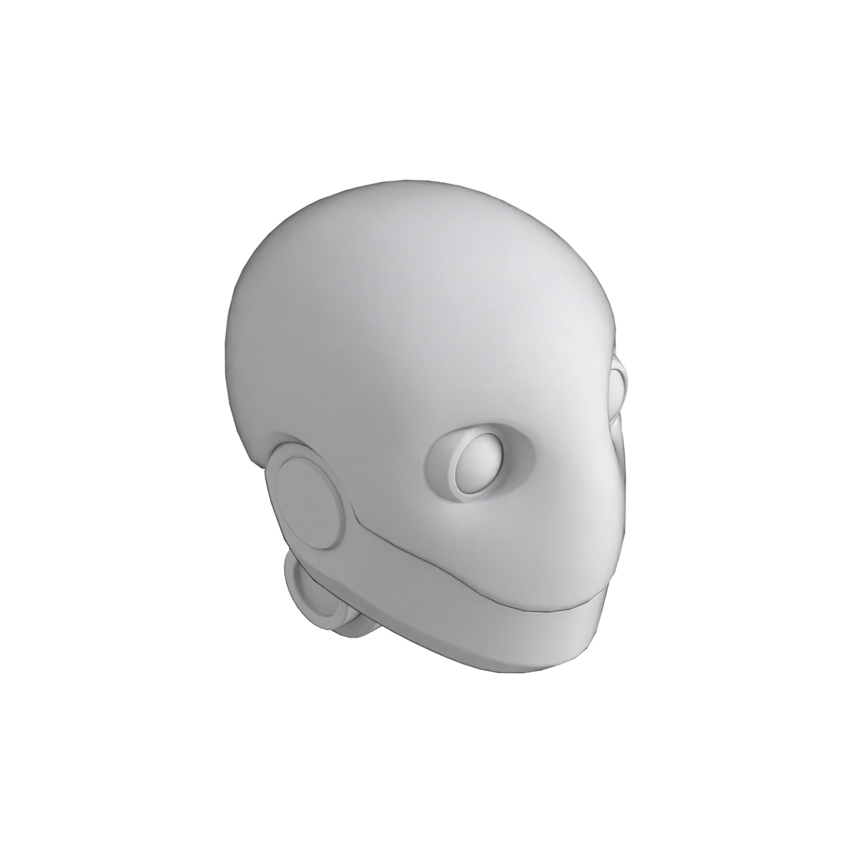 Android Head 02 on Substance 3D Assets