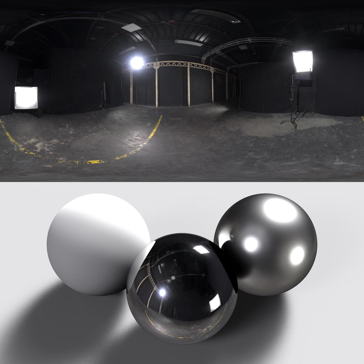 Warehouse Hard Light 01 on Substance 3D Assets
