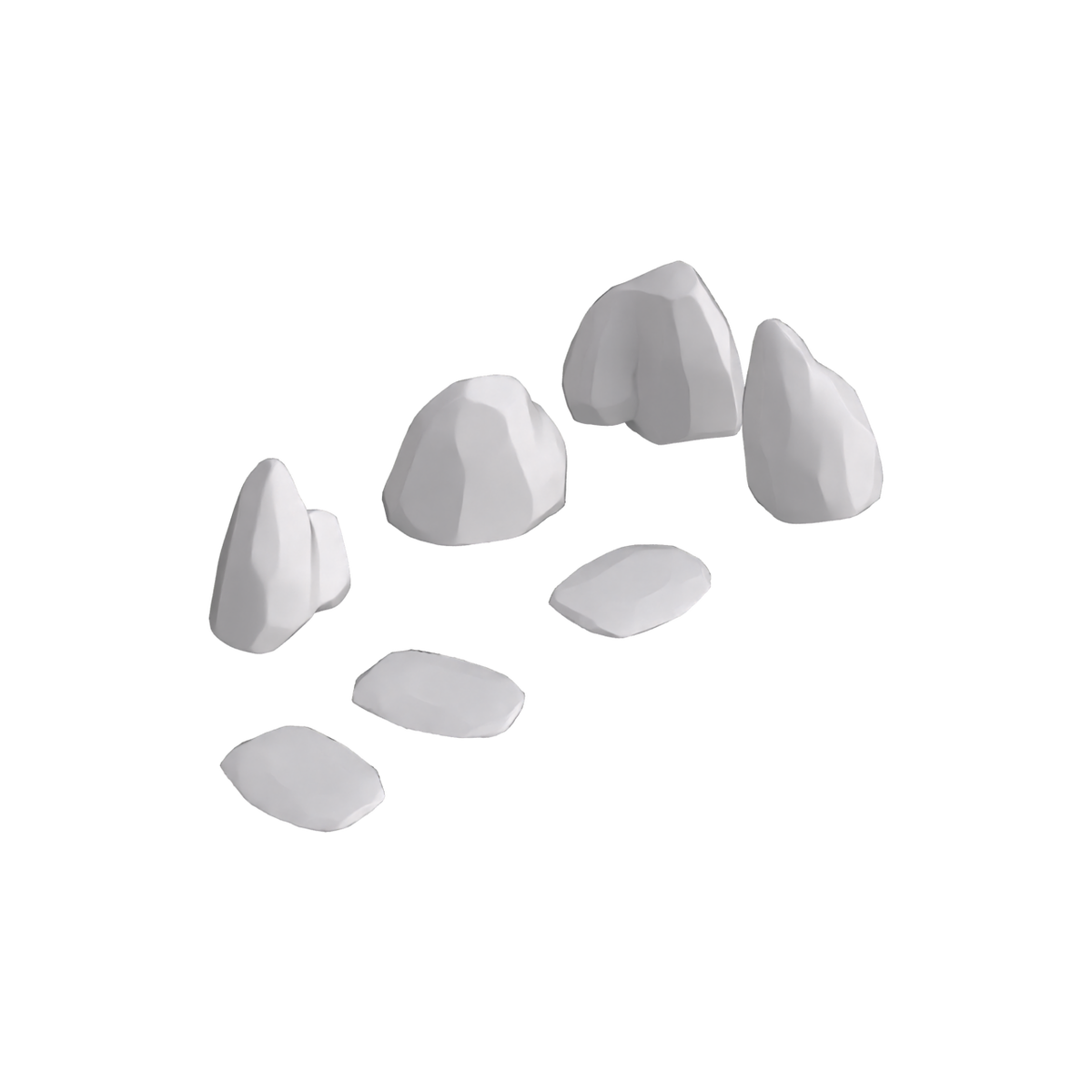 Stylized Large Rocks Set on Substance 3D Assets