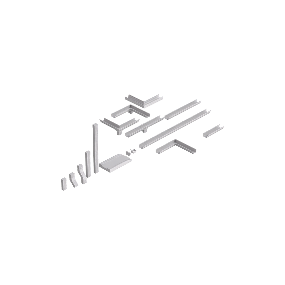 Gutter Set 02 on Substance 3D Assets