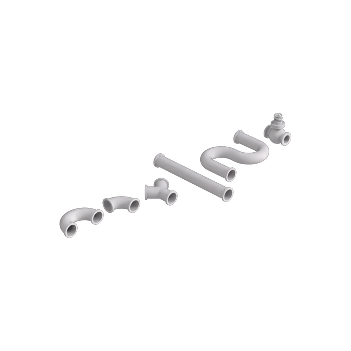Pipe Section Set Medium 02 on Substance 3D Assets