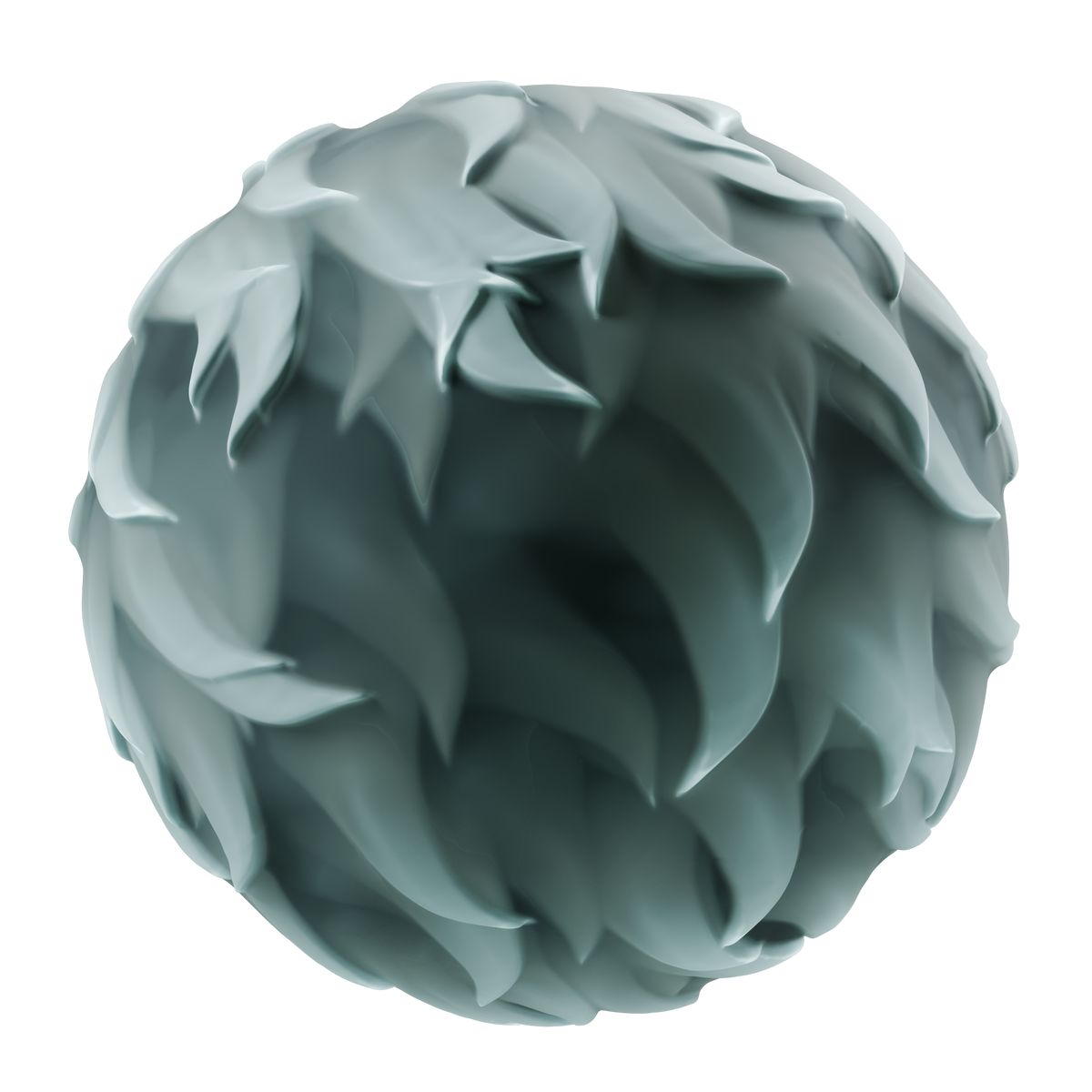 Stylized Yeti Long Fur on Substance 3D Assets