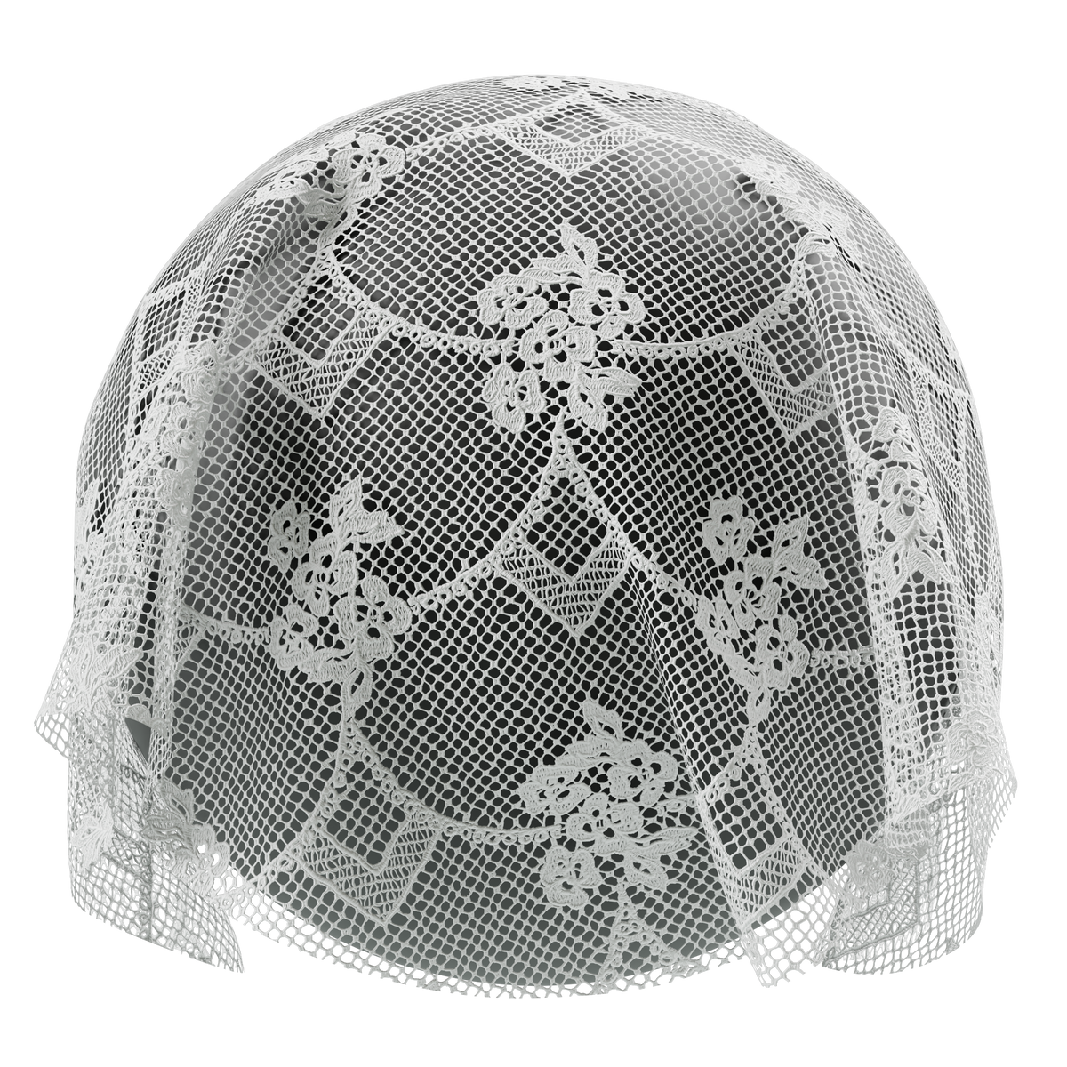 Floral Lace Fabric on Substance 3D Assets