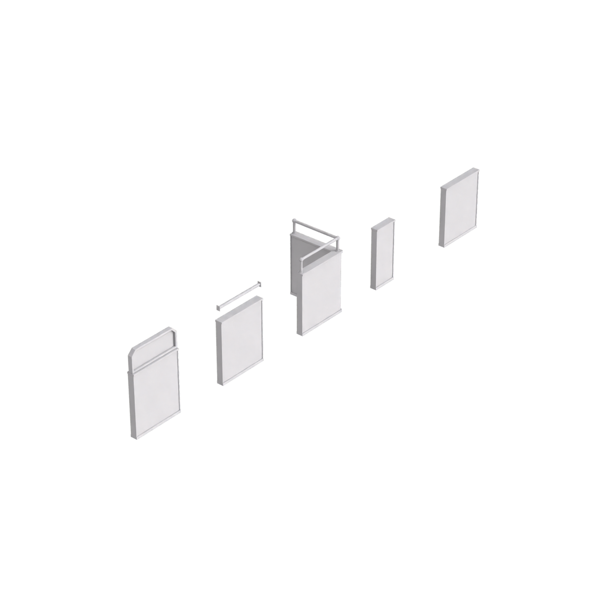 Modular Counter Set 02 on Substance 3D Assets