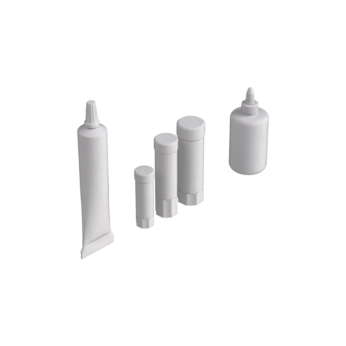 Glue Stick Set on Substance 3D Assets