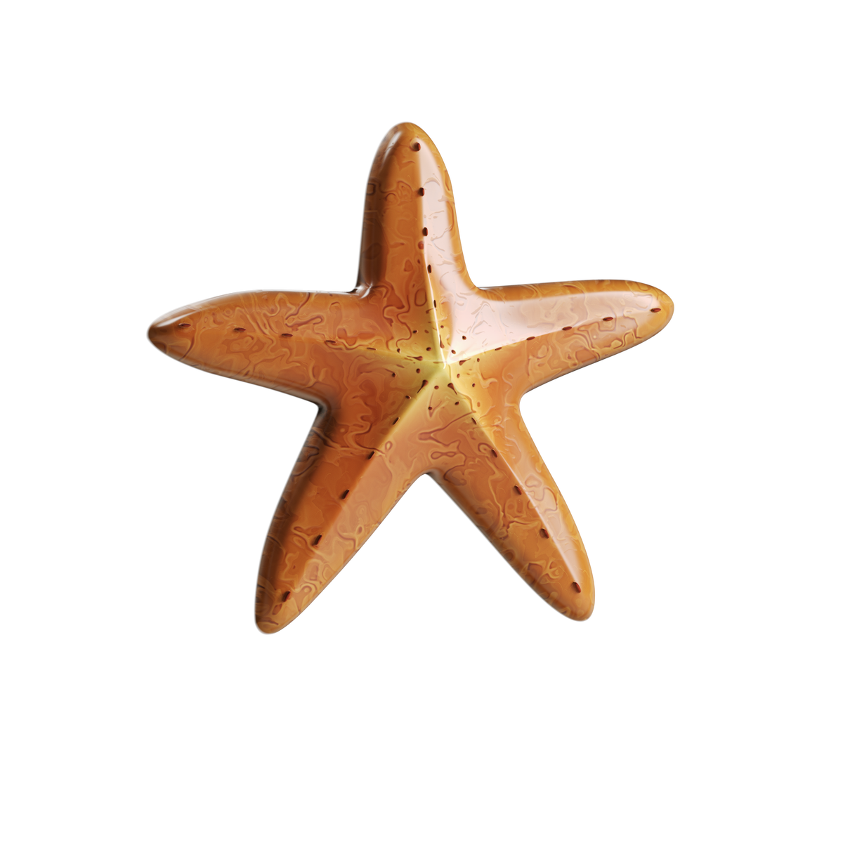 Stylized Starfish Top on Substance 3D Assets