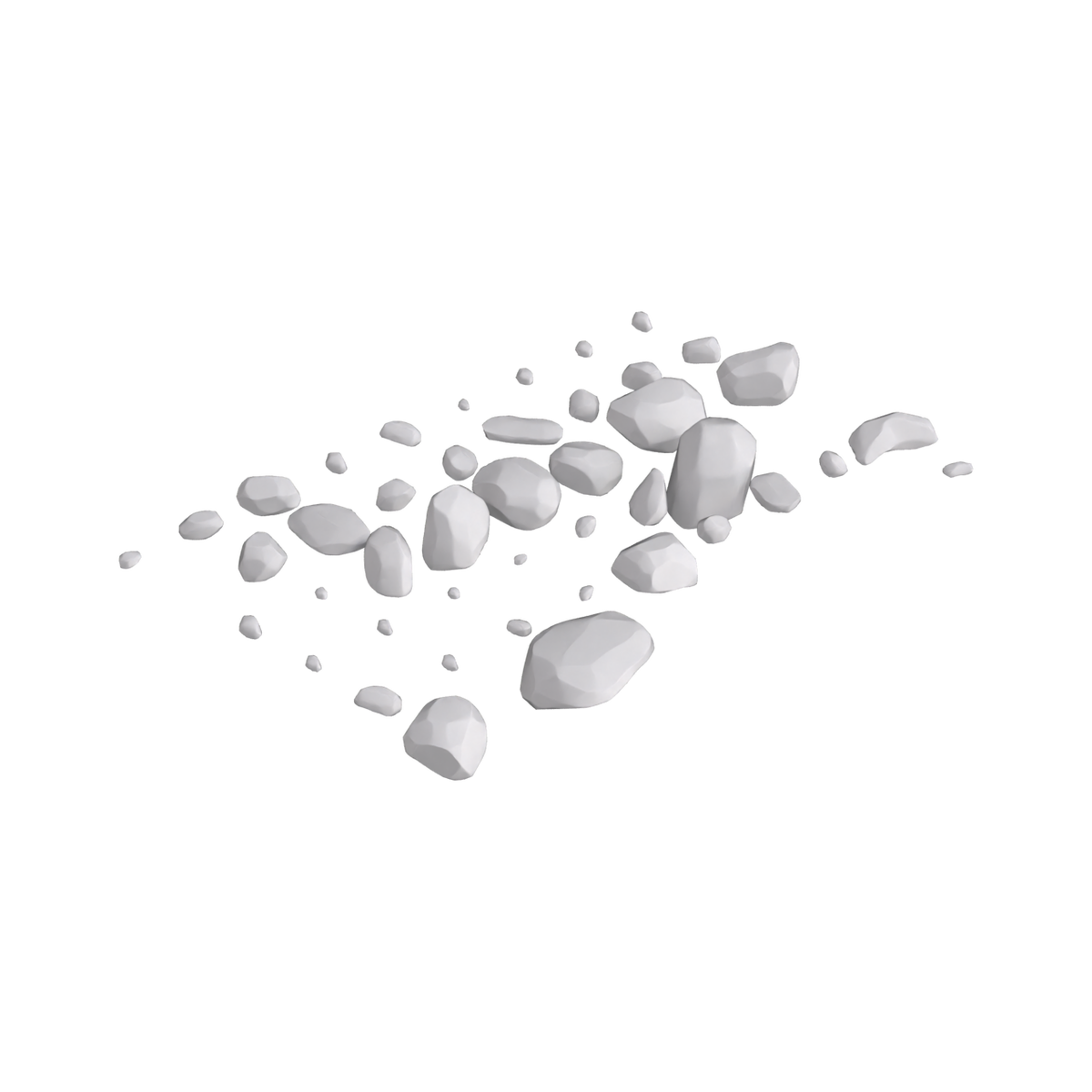 Stylized Small Rocks Set on Substance 3D Assets