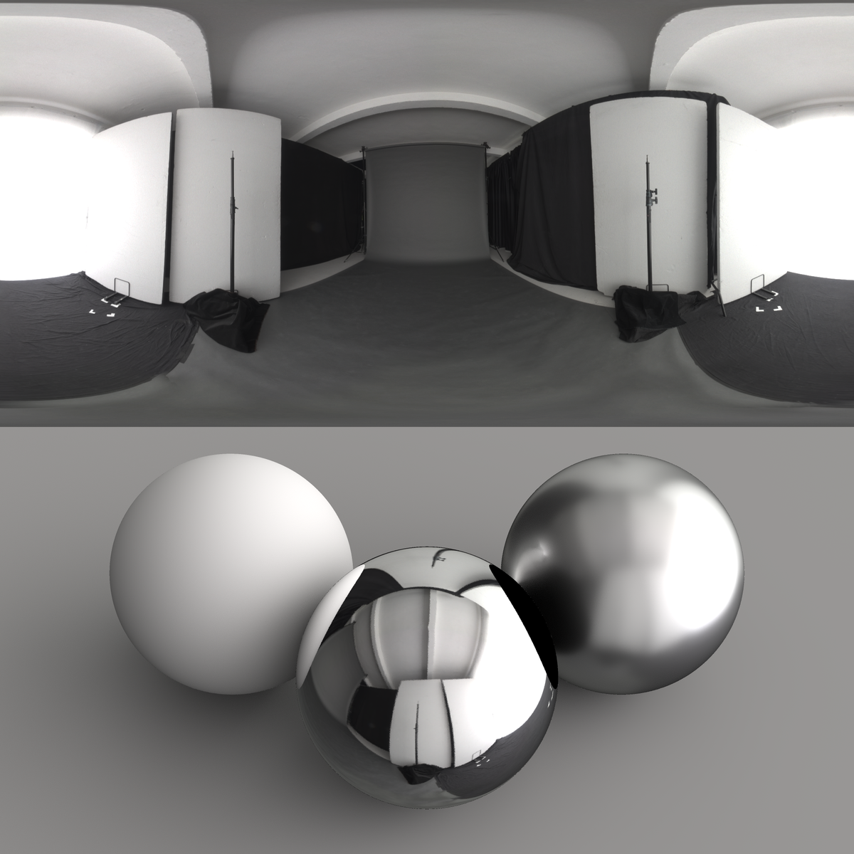 Studio Portrait Front North Daylight 02 on Substance 3D Assets