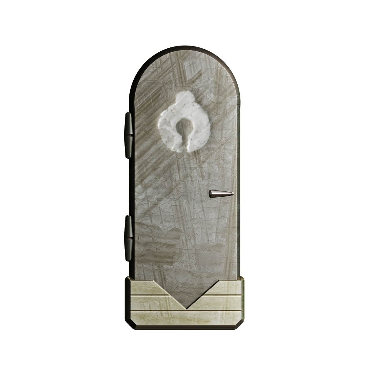 Stylized Metal Door on Substance 3D Assets