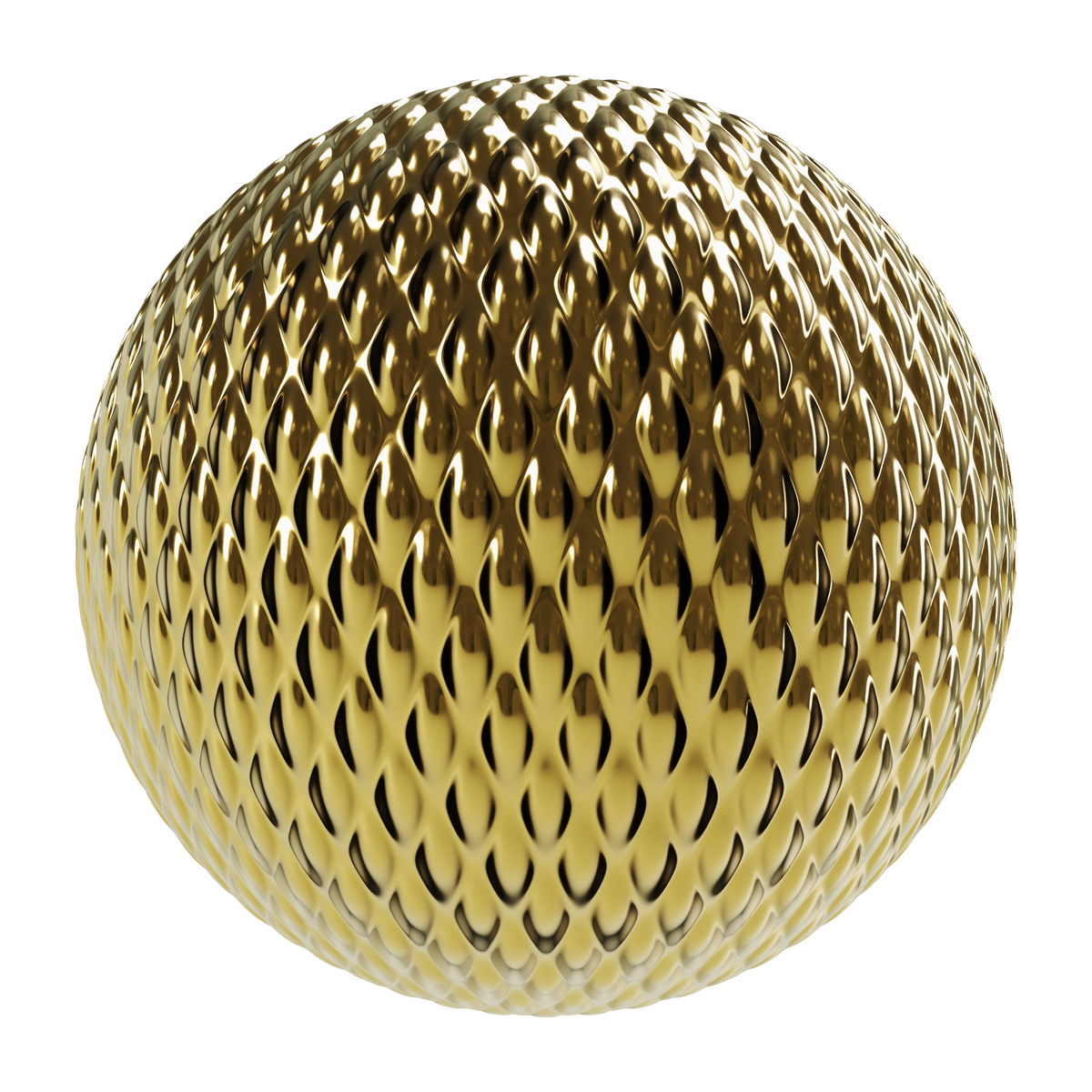 Brass Spade Pattern on Substance 3D Assets