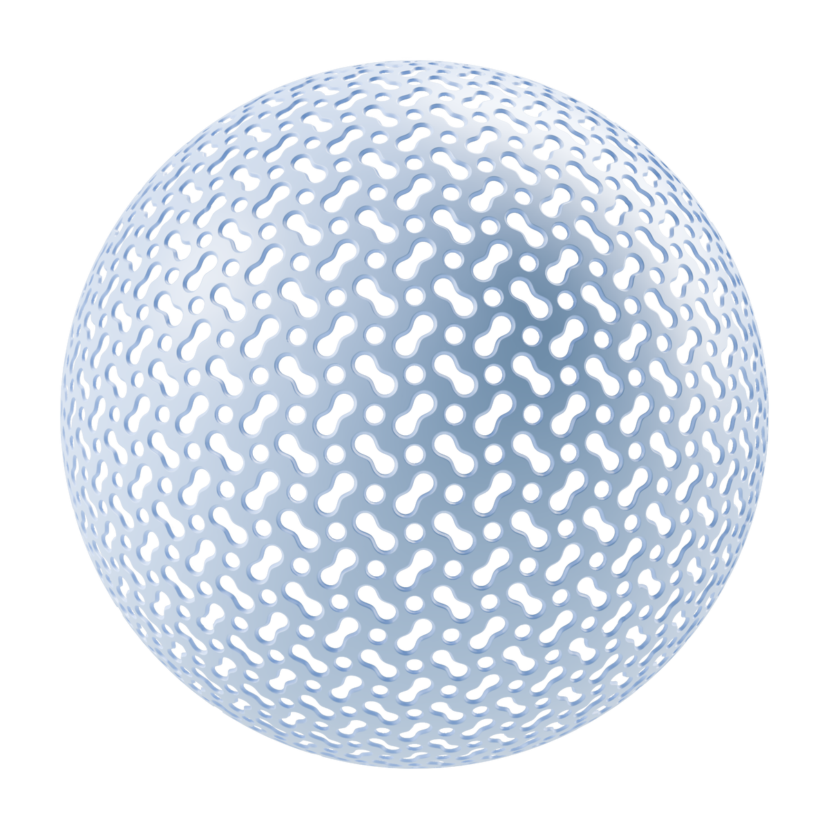 Plastic Perforated Chainlink on Substance 3D Assets