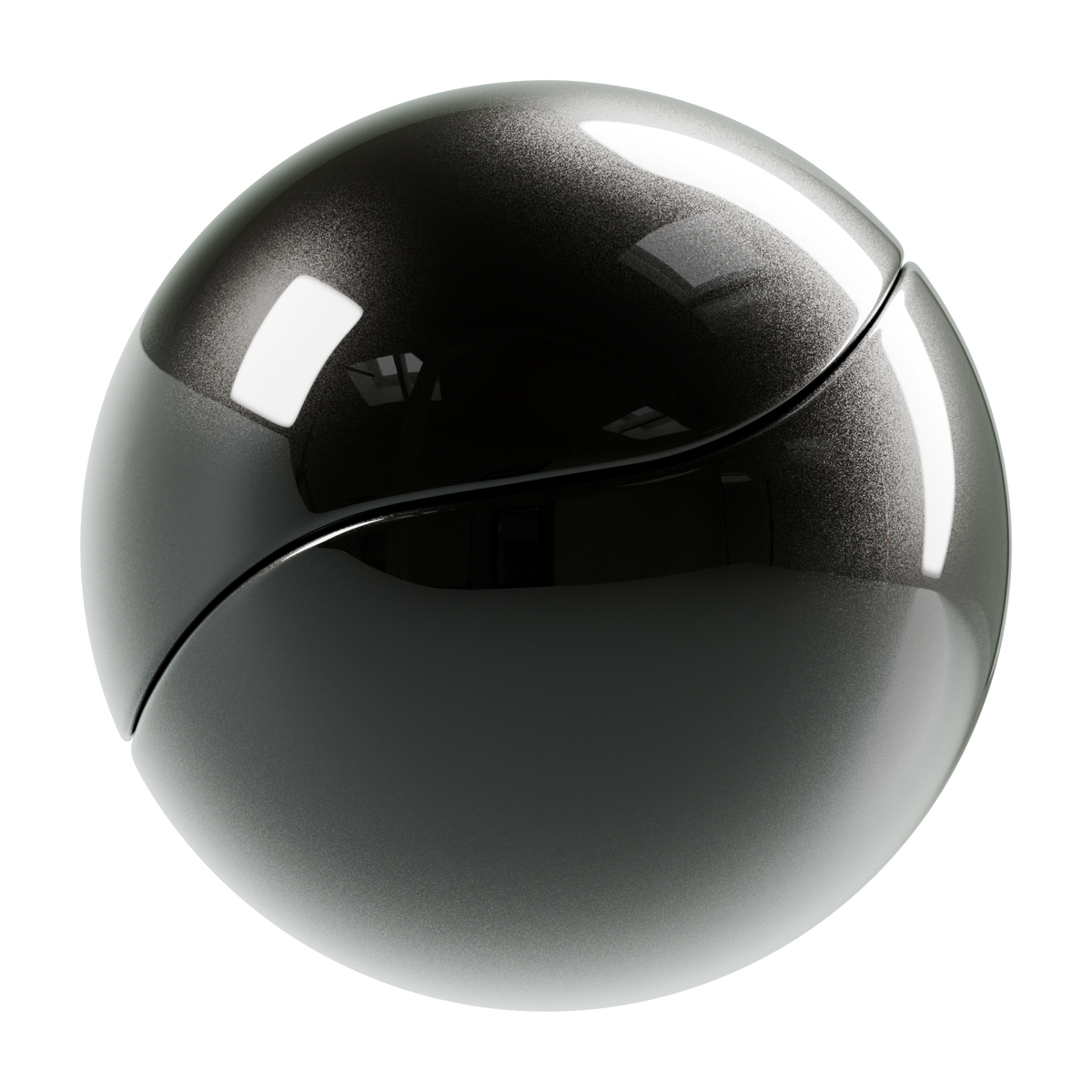 Black Metallic Car Paint on Substance 3D Assets