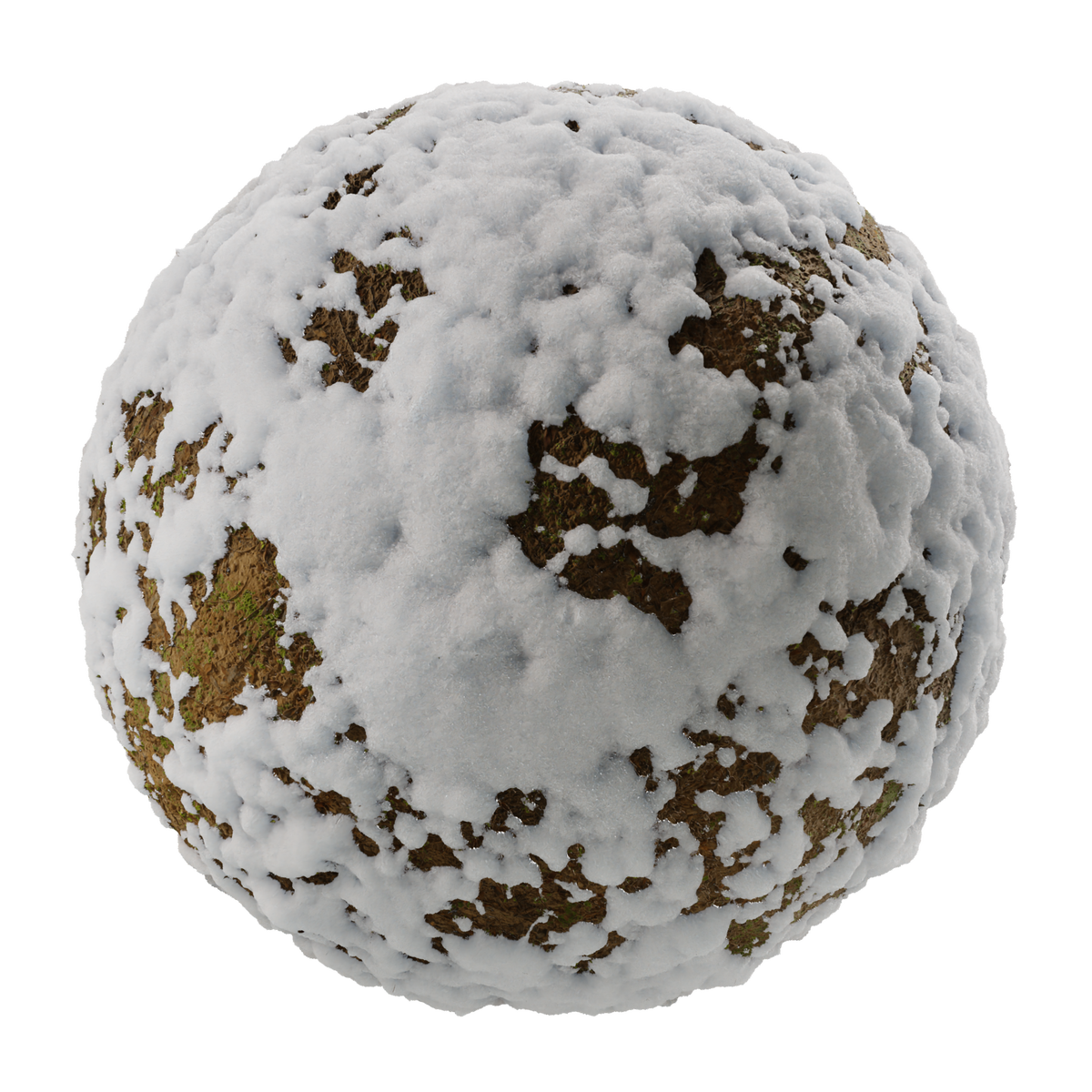Melted Snow On Ground on Substance 3D Assets
