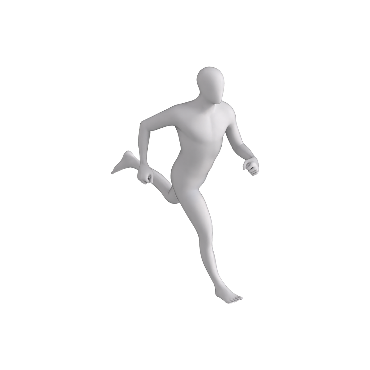 Base Model Human Male Running 02 on Substance 3D Assets