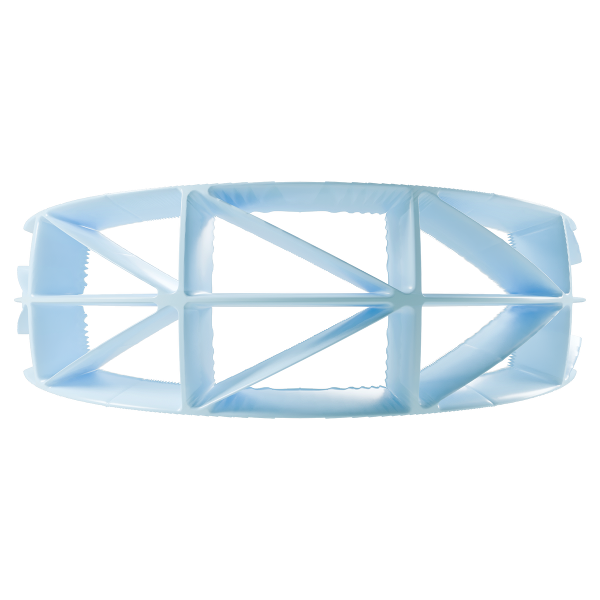 Side Corrugated Translucent Plastic Partition on Substance 3D Assets
