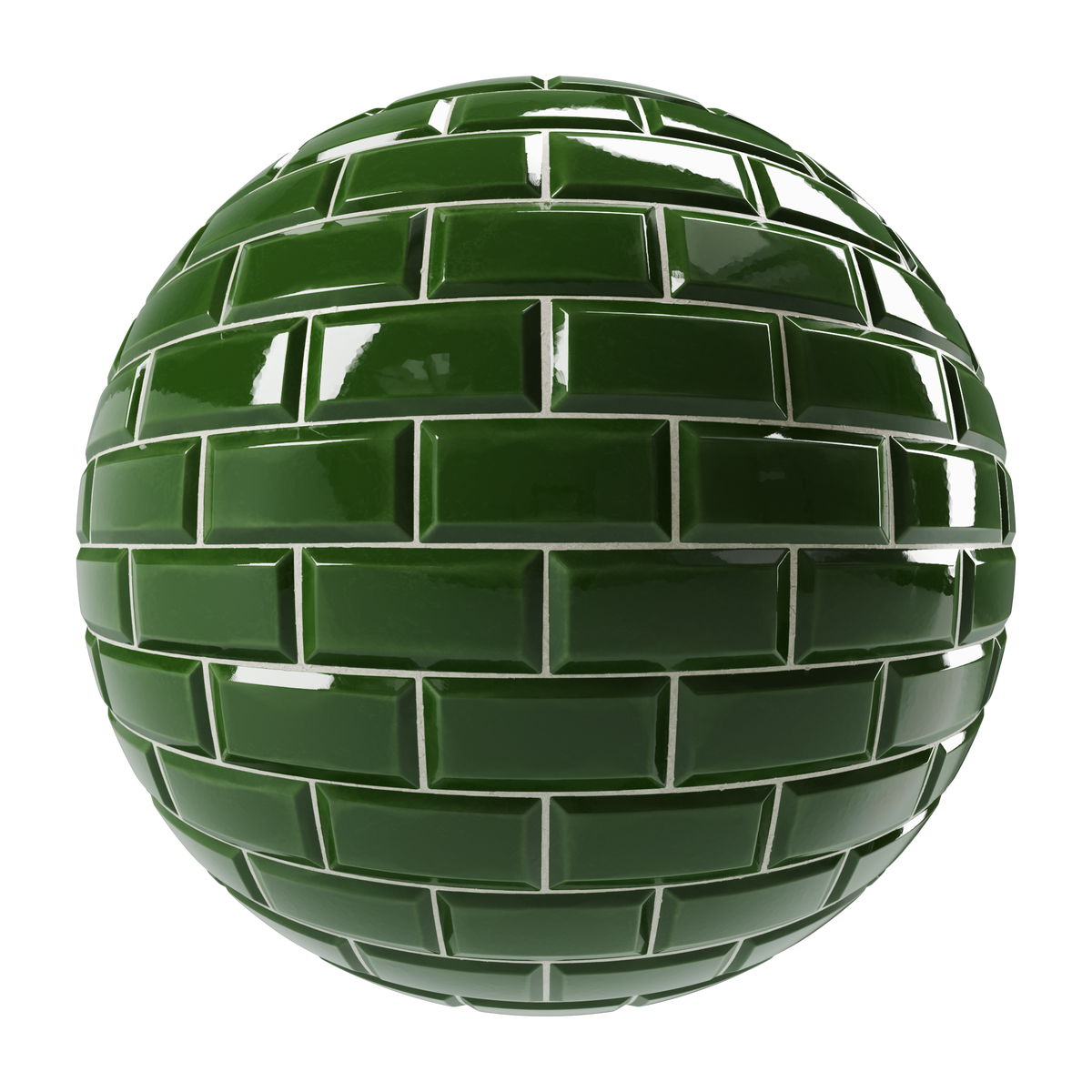 Chamfered Enamel Subway Tiles on Substance 3D Assets