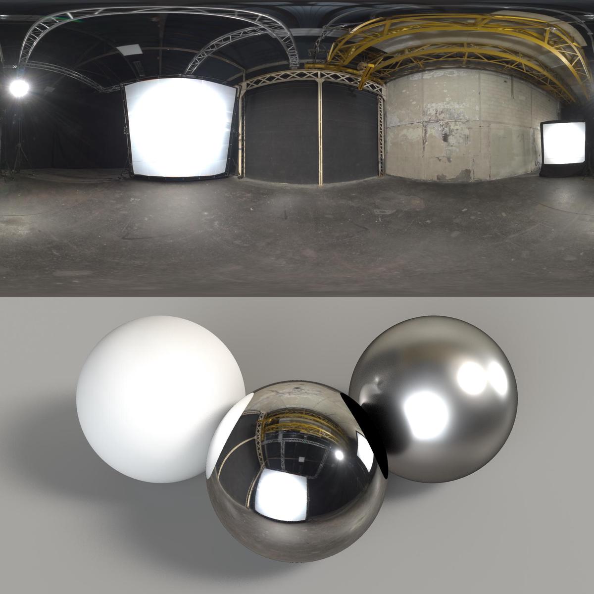 Warehouse Hard Sun Light 03 on Substance 3D Assets