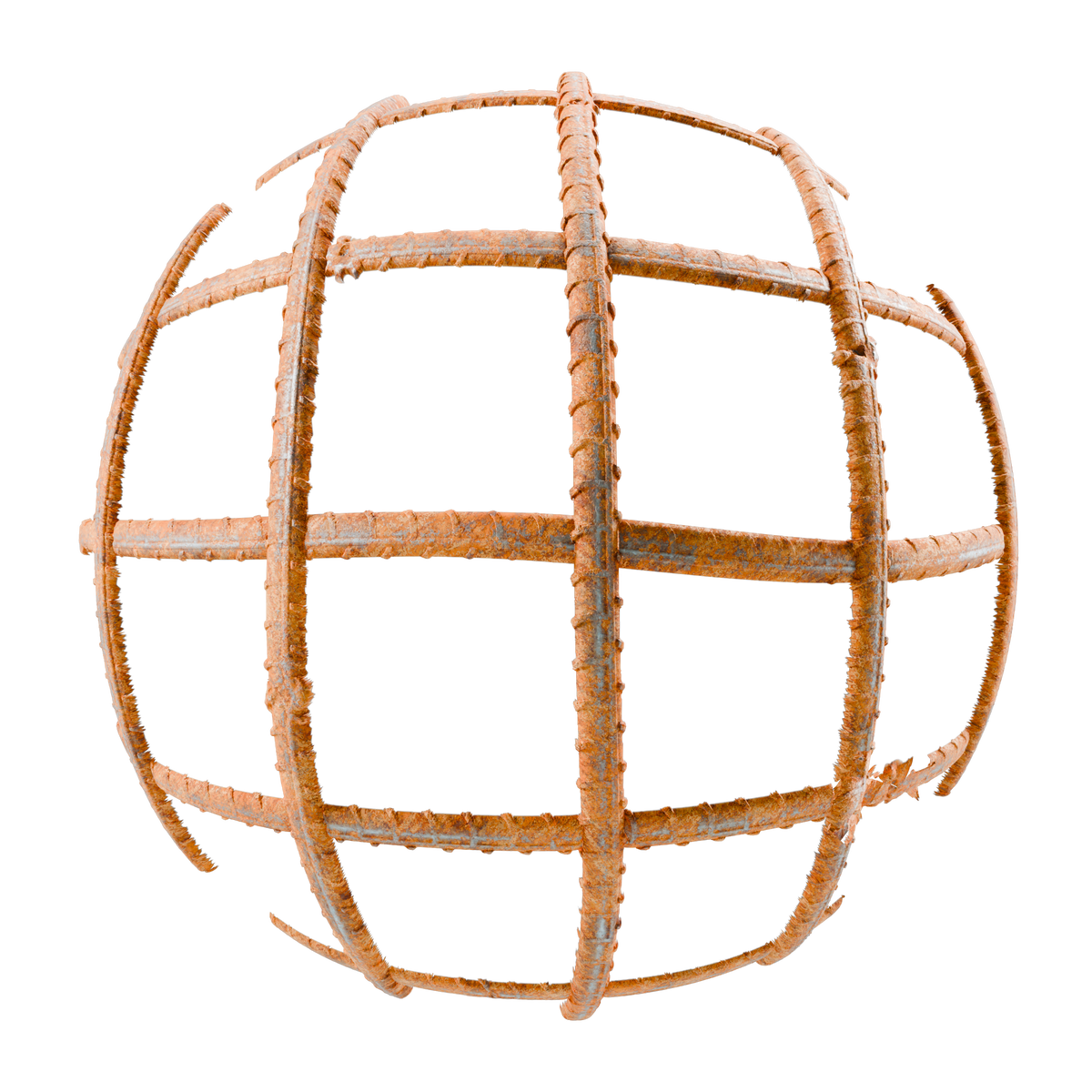 Construction Deformed Rebar Grid on Substance 3D Assets
