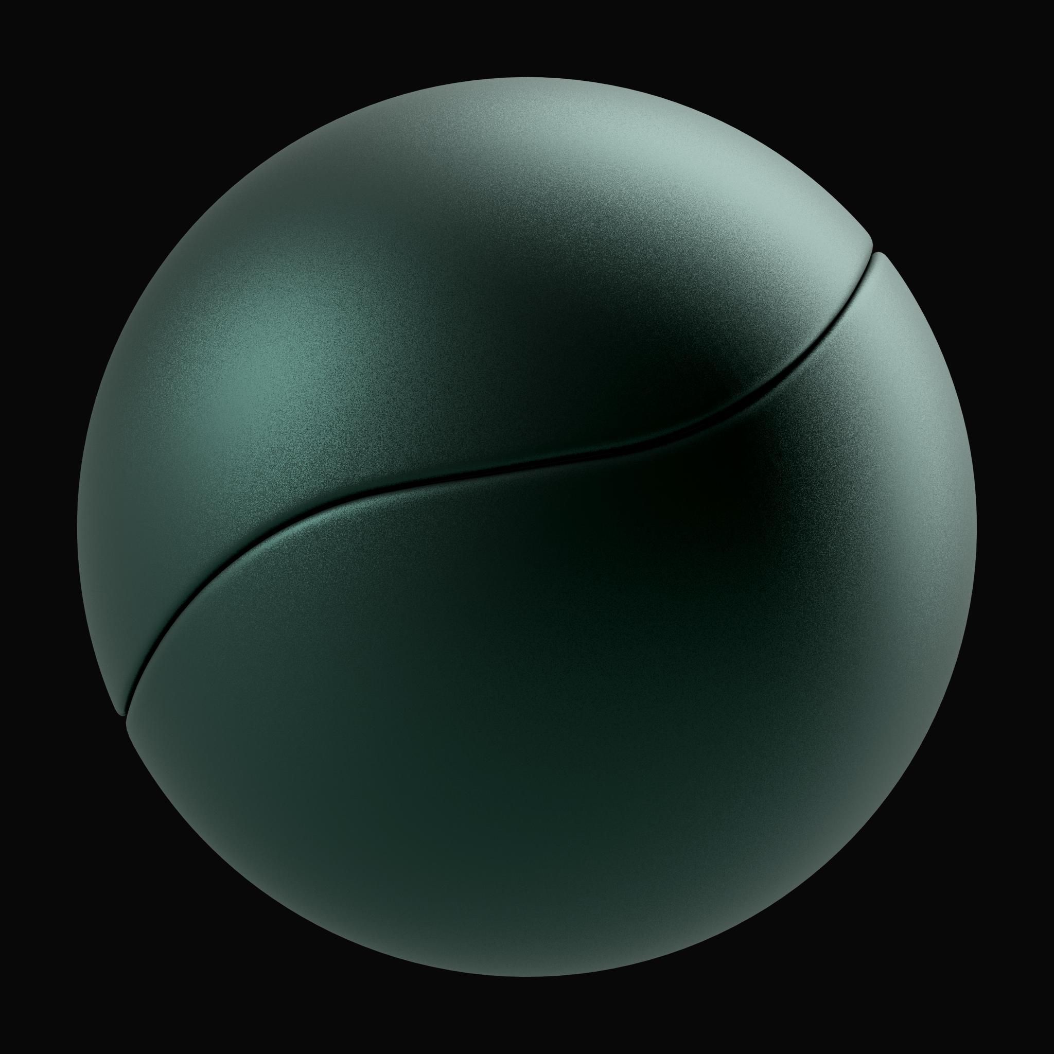 Graphite Green Matte Flakes Car Paint on Substance 3D Assets