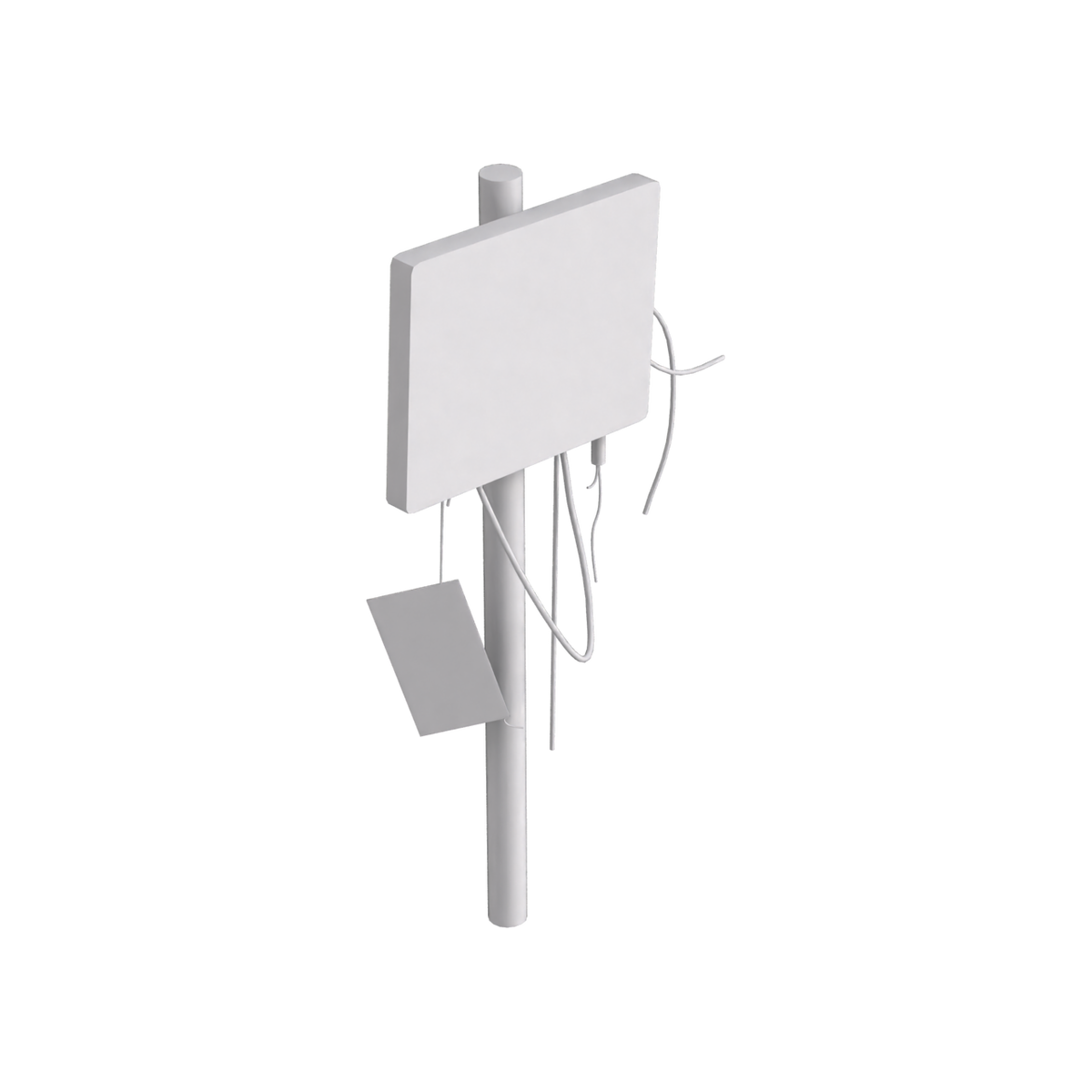 Damaged Sign Panel Motel on Substance 3D Assets