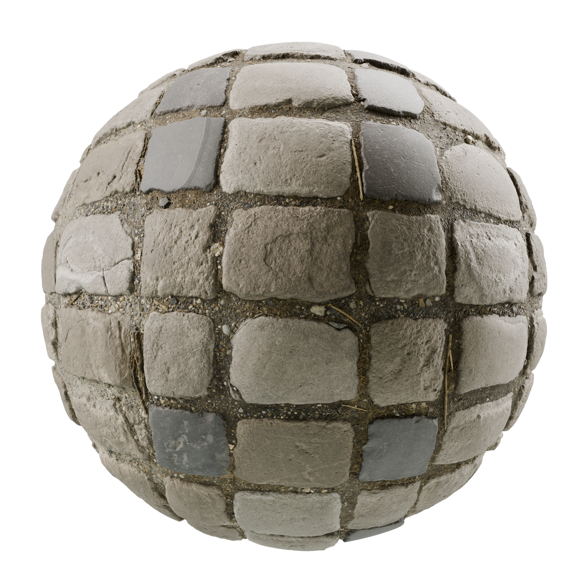 Large Historic Stone Paving Slabs on Substance 3D Assets