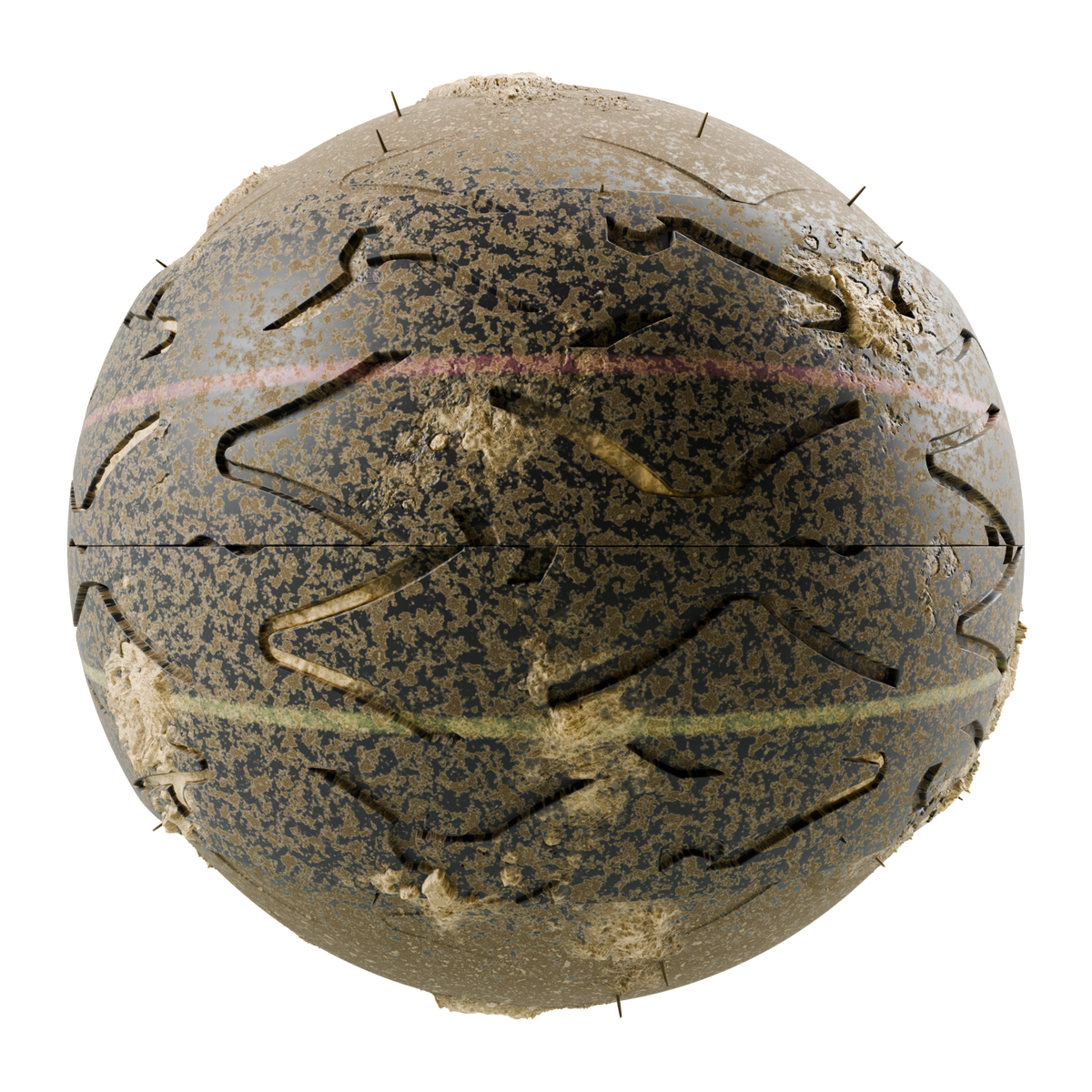 Muddy Motorbike Tire M Tread on Substance 3D Assets