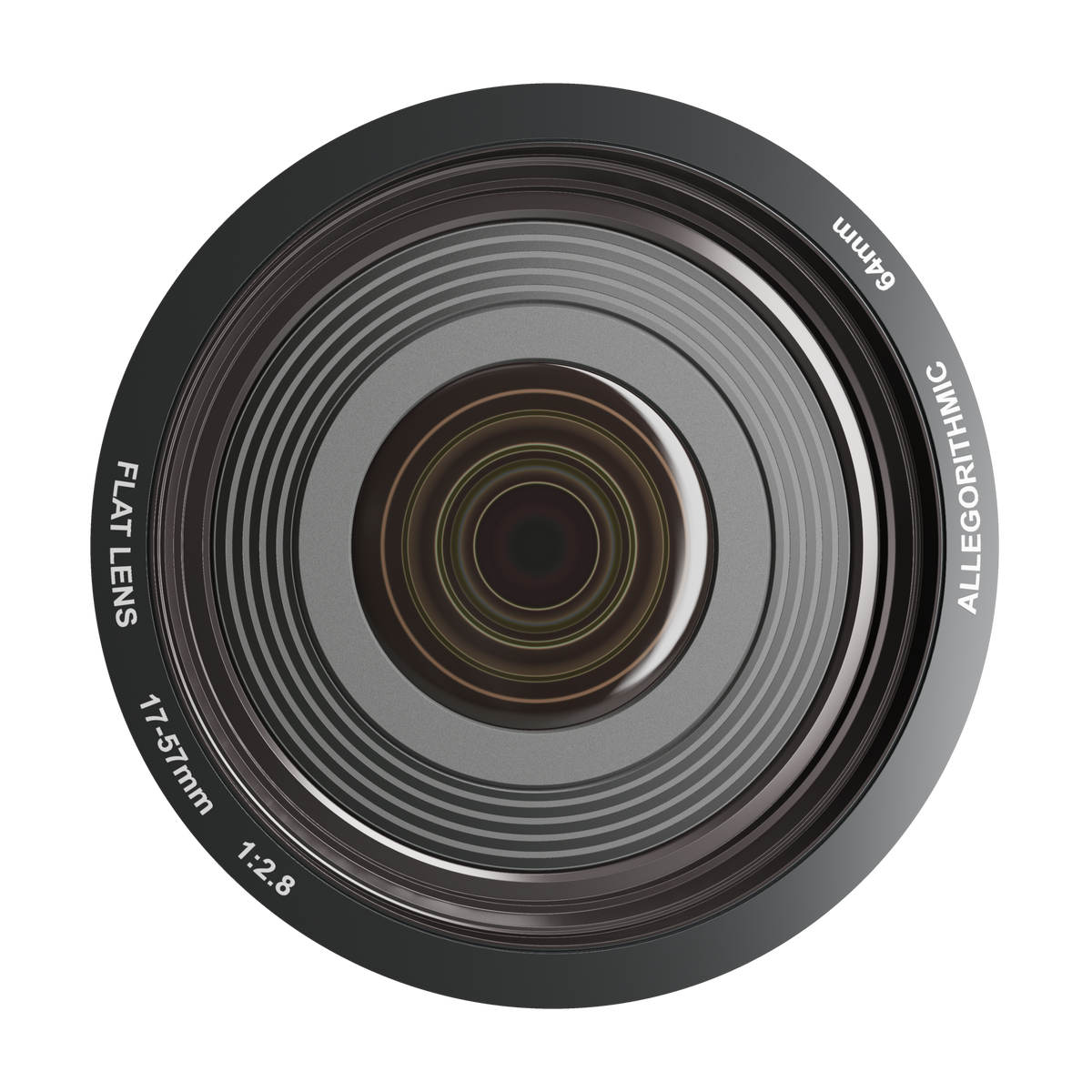 Flat Camera Lens on Substance 3D Assets