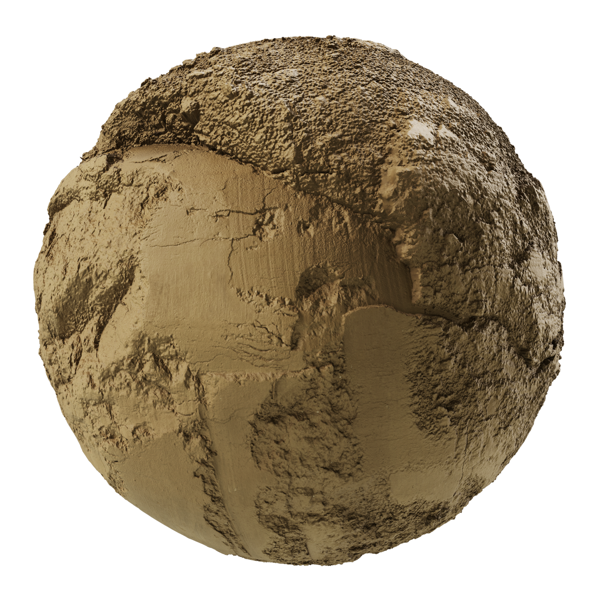 Smooth Excavated Clay on Substance 3D Assets