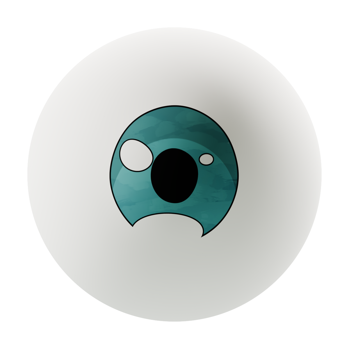 Stylized Human Eye 3 on Substance 3D Assets