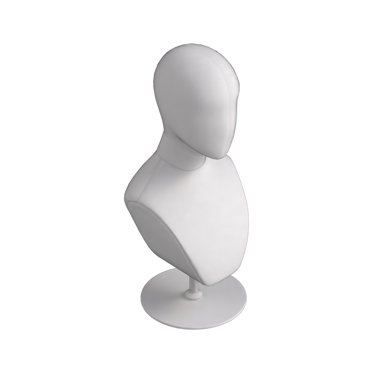 Bust Model With Head on Substance 3D Assets