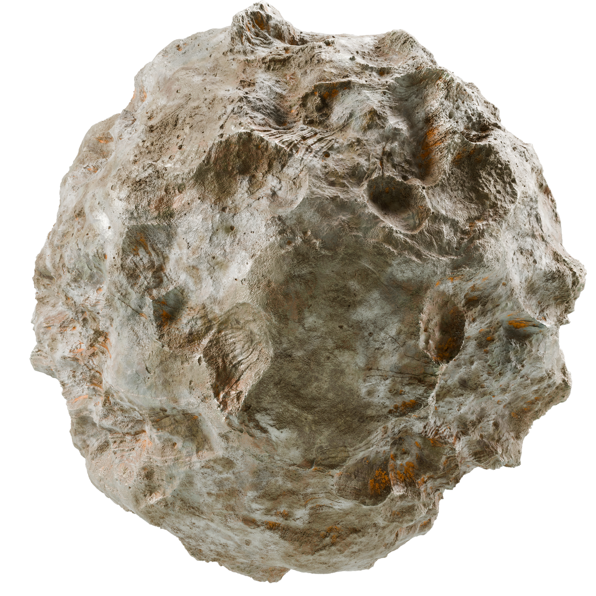 Celestial Iron Asteroid Surface on Substance 3D Assets