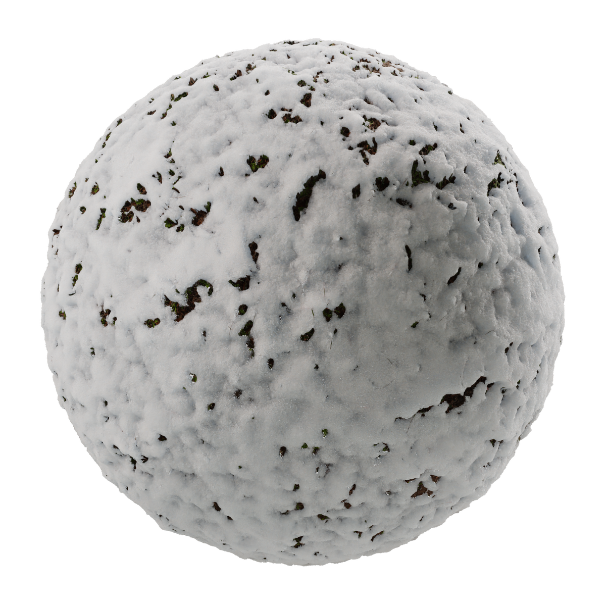 Powdery Snow On Leaves on Substance 3D Assets